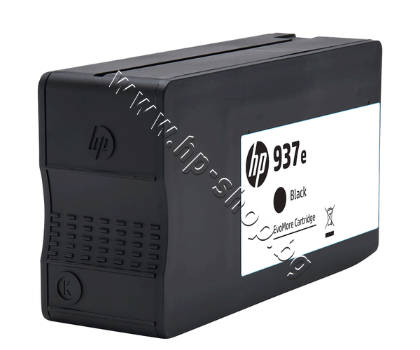 Изображения и снимки за Мастило HP 937e, Black 4S6W9NE ⋘ HP.it-shop.bg ⋙ p2